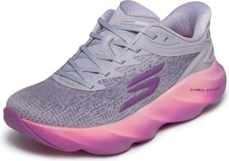 Skechers Damen Aero Burst Hands Free Slip-Ins Sneaker, Lavendel/Neon Pink, Größe 40