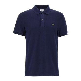 Lacoste Homme, Tops, Bleu, Taille: M Polo Slim Fit Petit Piqu&eacute;