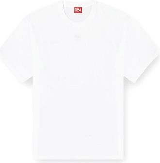 Diesel Homme, Tops, Blanc, Taille: S T-Lucien-Ihbi