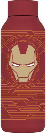 Quokka Solid X Disney Thermosflasche aus Edelstahl, doppelwandig, IRON MAN
