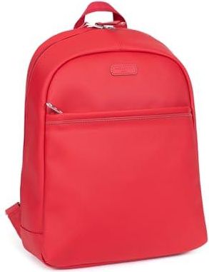 Pellet Sac &agrave; dos - Compatible ordinateur portable 13, format A4 et t&eacute;l&eacute;phone portable - Pour Femme - Collection Serena Business - Rouge