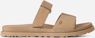 UGG GoldenGaze Slide f&uuml;r Damen in Brown, Gr&ouml;&szlig;e Wildleder