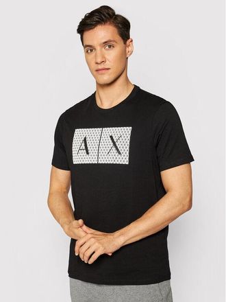 A|X Armani Exchange T-Shirt 8NZTCK Z8H4Z 1200 Schwarz Slim Fit