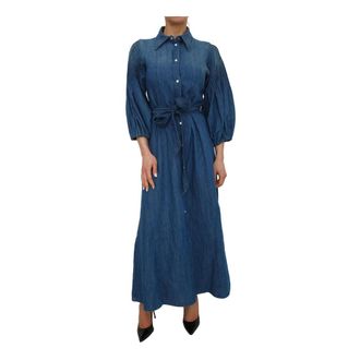Pinko Pinko, Damen, Kleider, Blau, LGr&ouml;&szlig;e