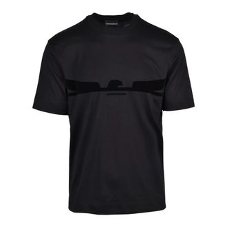 Emporio Armani T-Shirt - - Tops - Herren - Schwarzk - M