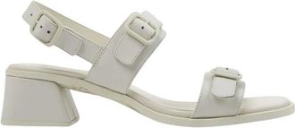 Camper Femme, Chaussures, Blanc, Taille: 40 EU Sandales &agrave; Talon Bloc Blanc