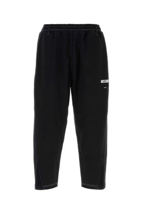 Moschino Cotton Joggers - Black