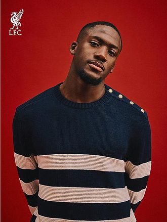 Tommy Hilfiger Pull marini&egrave;re d&eacute;contract&eacute; New York Label