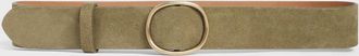 Gerard Darel Ceinture en cuir velours - PALOMA - Vert amande