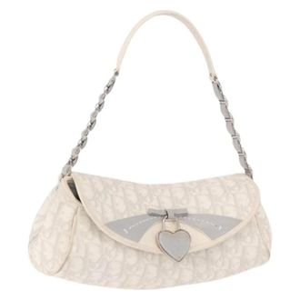 Dior Pre-owned Vintage Schultertasche - - Pre-owned - Damen - Wei&szlig; - ONE SIZE