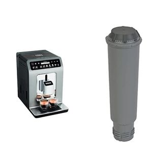 Krups EA894T Kaffevollautomat Evidence Plus | XL OLED-Farbdisplay | Barista Quattro Force Technologie | 16 Kaffee-Variationen & Wasserfilter f. alle Orchest