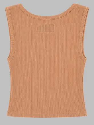 Vivienne Westwood Logo-Embroidered Tank Top - Brown