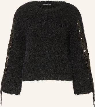 Luisa Cerano Luisa Cerano Pullover Mit Pailletten schwarz