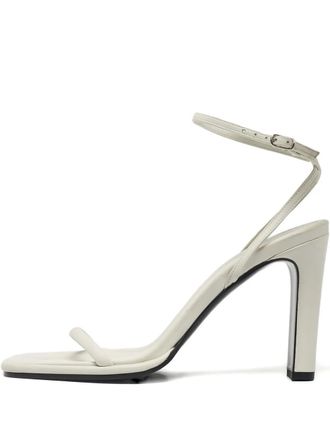 The Row sandales Kate en cuir - Blanc
