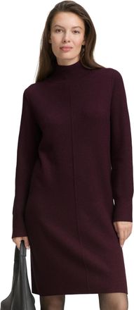 Tom Tailor Damen 1048320 Kleid, 10525-Dark Red M&eacute;lange, 40