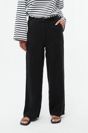 Givn Damen vegan Hose Beatrice Schwarz