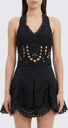 Charo Ruiz Ibiza Top Femme couleur Noir