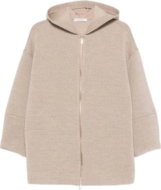 Max Mara Femme, Sweatshirts et sweats &agrave; capuche, Beige, Taille: 36 FR Vinci Cardigan