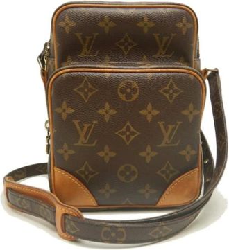 Louis Vuitton Sac bandouli&egrave;re vintage monogramme Pre-owned - Femme - Pre-owned - Brun - Taille: ONE Size