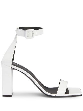 Giuseppe Zanotti Shangay Sandalen 85mm - Wei&szlig;