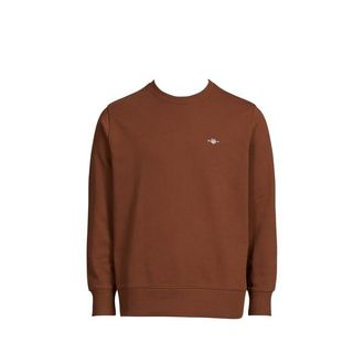 GANT Sweatshirt en coton m&eacute;lang&eacute;