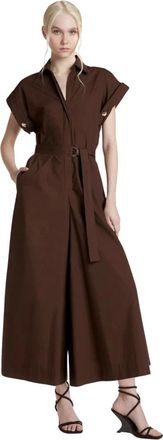 Simona Corsellini Femme, Combinaisons et Ensembles, Brun, Taille: 38 FR Combinaison Tuco101