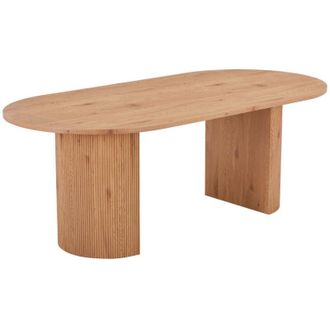 ebuy24 Ebuy24 - Boavista table de salle &agrave; manger 100x210cm naturel