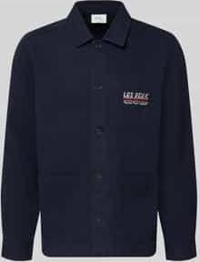 Les Deux Regular Fit Hemdjacke aus reiner Baumwolle