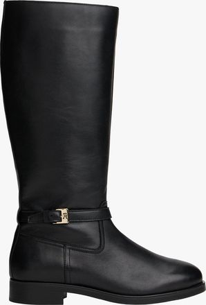 Tommy Hilfiger Bottes zipp&eacute;es en cuir