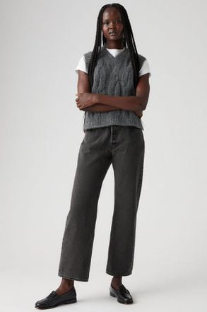 Levi's Jean 501 90 Cheville - Femme - Noir / Smooth Operator - 23X27