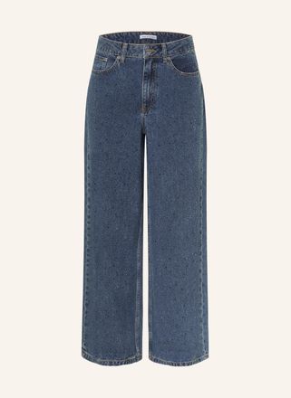 Mrs & Hugs Mrs & Hugs Jeans Mit Schmucksteinen blau