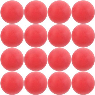 Hemoton 50 Kunststoff Tischtennisb&auml;lle 40mm Bunt f&uuml;r Karneval Poolparty Bastelspiele und Haustierspielzeug