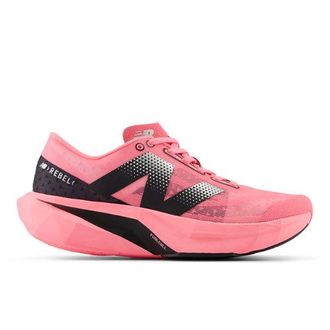 New Balance Damen FuelCell Rebel v4 in Rosa/Schwarz/Wei&szlig;, Synthetik, Gr&ouml;&szlig;e 36.5