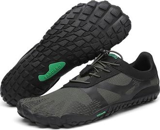 Saguaro Femme CMinimaliste Barefoot Shoes Homme Jogging Chaussures de Multisports Gym Trail Randonnée Vert 40 EU