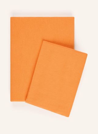 Fleuresse Fleuresse Bettw&auml;sche Provence Mit Leinen orange