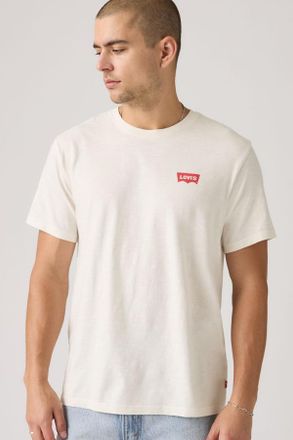 Levi's Relaxed Fit Graphic Tee - Homme - Blanc / Lasso Egret - 2XL