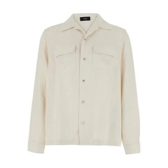 Amiri Polar Kragen Hemd - - Shirts - Herren - Wei&szlig; - L