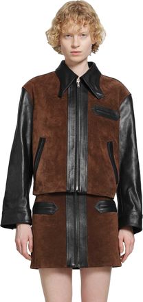 Marni Suede and Leather Jacket