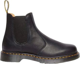 Dr. Martens Homme, Chaussures, Noir, Taille: 37 EU Bottines en cuir avec construction robuste