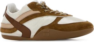 Miu Miu Gymnasium Sneaker - Brown