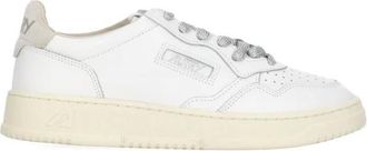 Autry Femme, Chaussures, Blanc, Taille: 38 EU Medalist Low Baskets