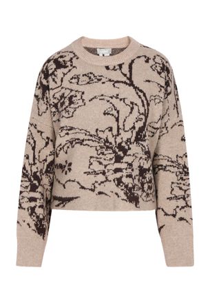 Usha Zur Seite fahren Damen Beige Dunkelbraun