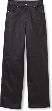 Dr. Denim Trousers Moxy Straight L/30, Black Metal