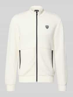 Emporio Armani Sweatjacke mit Rei&szlig;verschluss