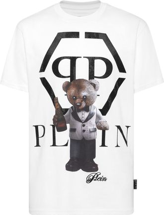 Philipp Plein T-Shirt Rundhalsausschnitt Ss Teddy