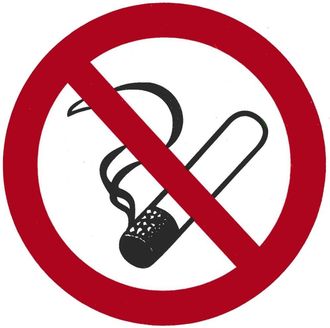 Contacto Schild RAUCHEN VERBOTEN 20 cm