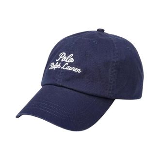 Ralph Lauren Homme, Accessoires, Bleu, Taille: ONE Size Casquette marine avec visi&egrave;re Twill Ball