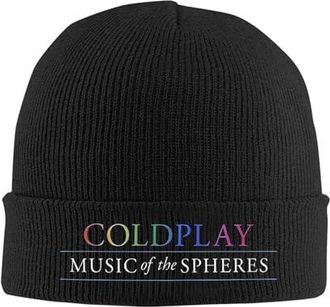 Generic Casquette pour Hommes, nom color&eacute; du Groupe Titre de lAlbum, Homme Noir Femmes Unisexes Chapeau tricot&eacute;, Bonnet, Bonnet, Hiver Chaud Thermique pour No