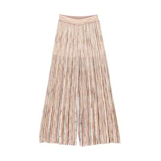 Missoni Femme, Pantalons, Multicolore, Taille: 40 FR Wide Pantalons