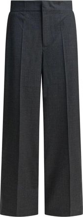 SA SU PHI Femme, Pantalons, Gris, Taille: 42 FR Wide Pantalons